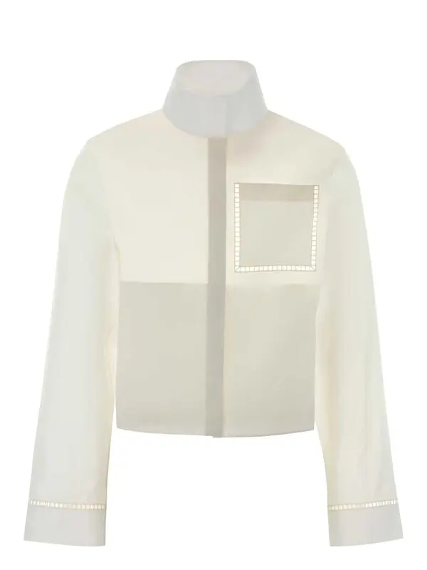 Alaïa Poplin Shirt - White