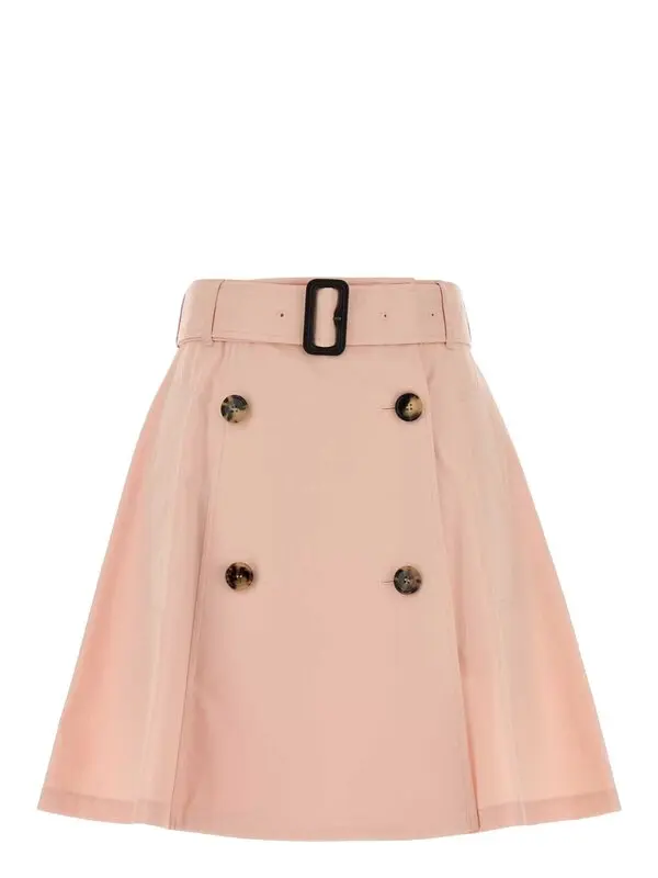 Burberry Cotton Skirt - Pink