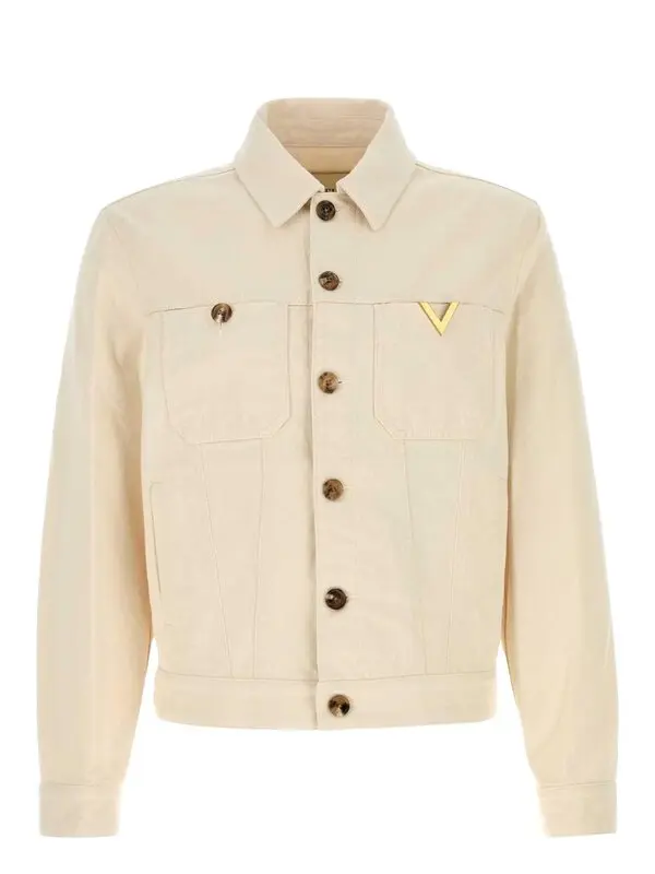 Valentino Garavani Denim Jacket - White