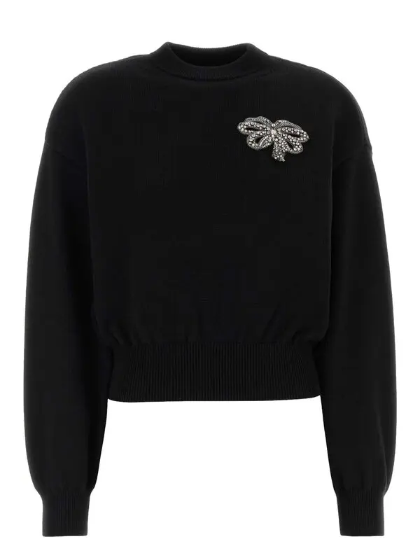Givenchy Wool Blend Sweater - Black