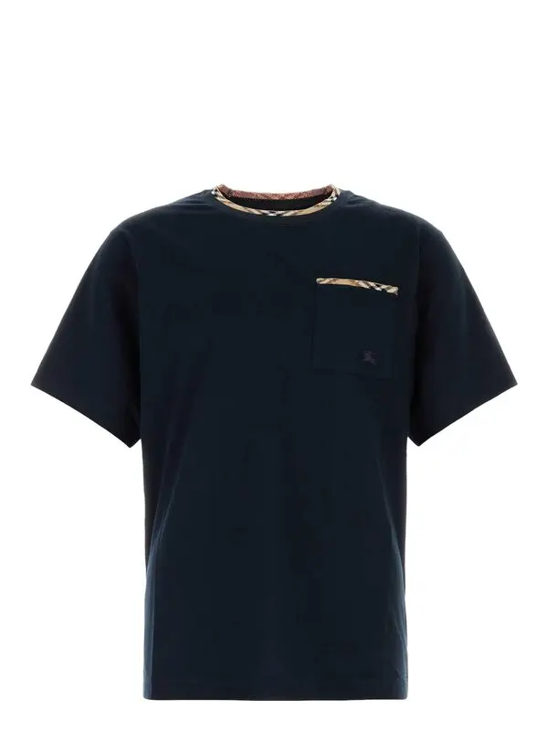 Burberry Midnight Cotton T-shirt - Blue