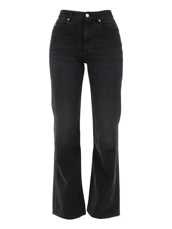 Isabel Marant Étoile Belvira Flare Jeans - Black