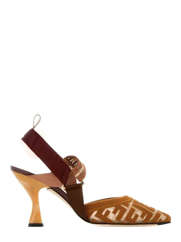 Fendi Mesh Colibrì Pumps - Multicolor