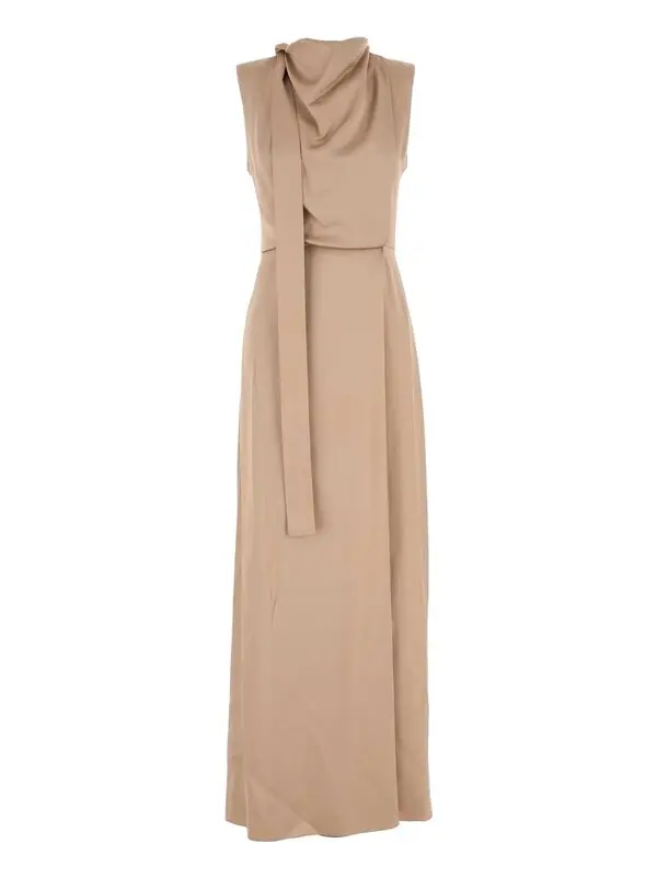 Fendi Long Dress - Brown