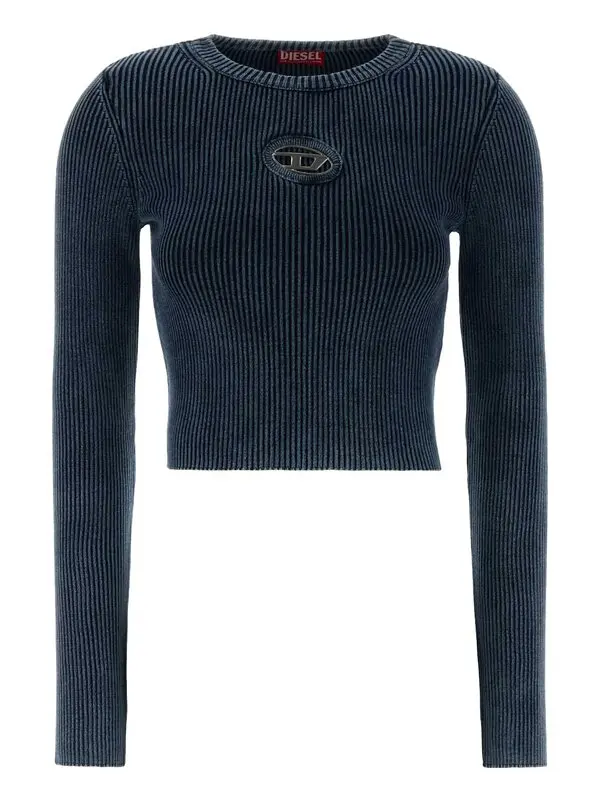 DIESEL® Cotton M-anchor T-shirt - Blue