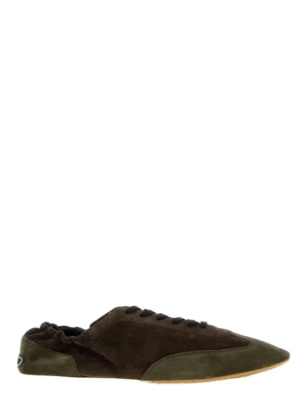 Saint Laurent Lewis 05 Velvet Sneakers - Multicolor