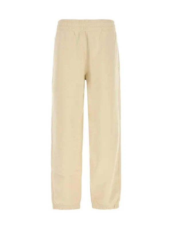Burberry Sand Cotton Joggers - Brown