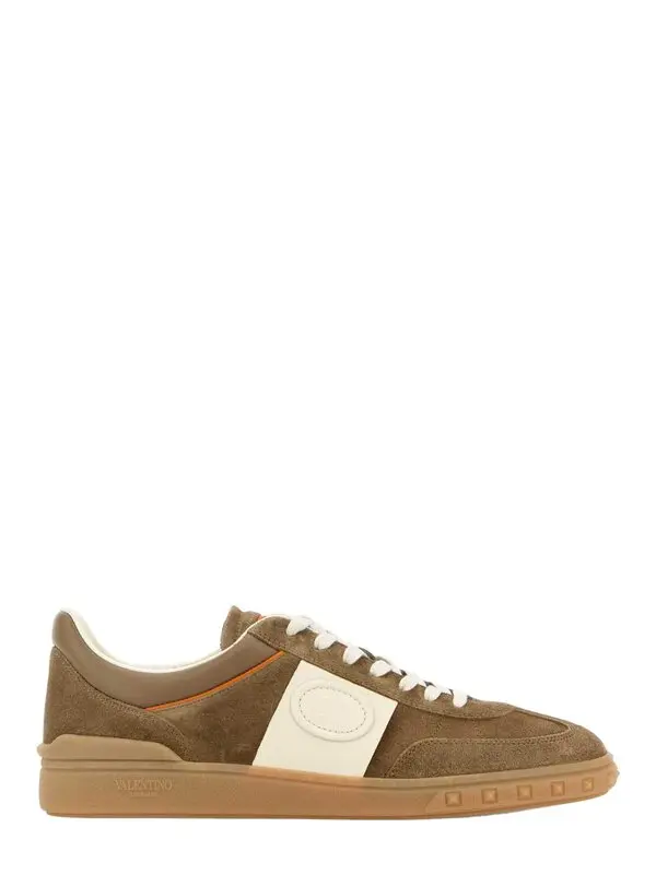 Valentino Garavani Upvillage Suede Sneakers - Brown