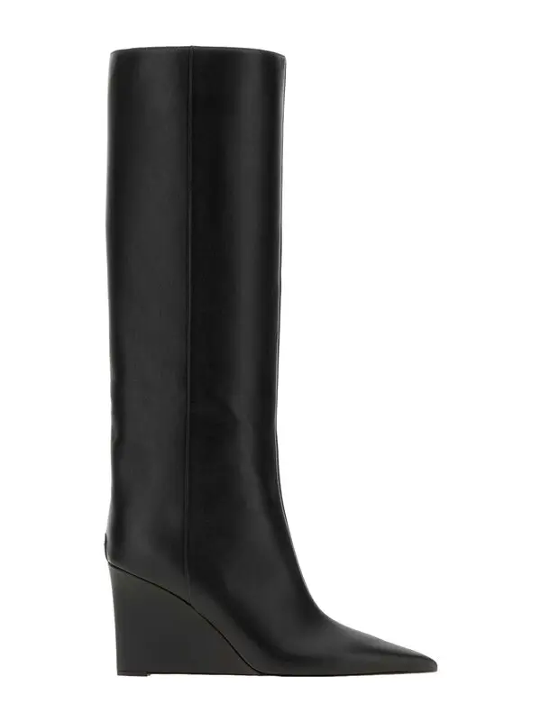 JIMMY CHOO Leather Blake Boots - Black