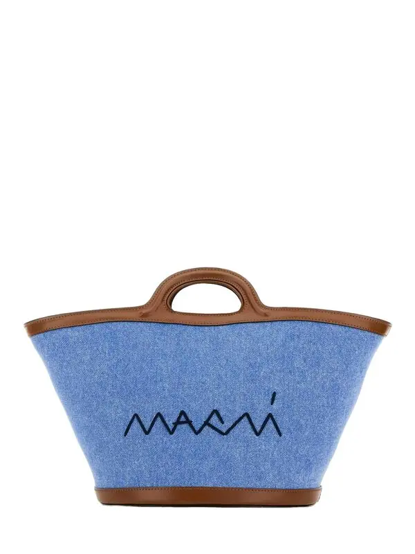 Marni Denim Bucket Bag - Blue