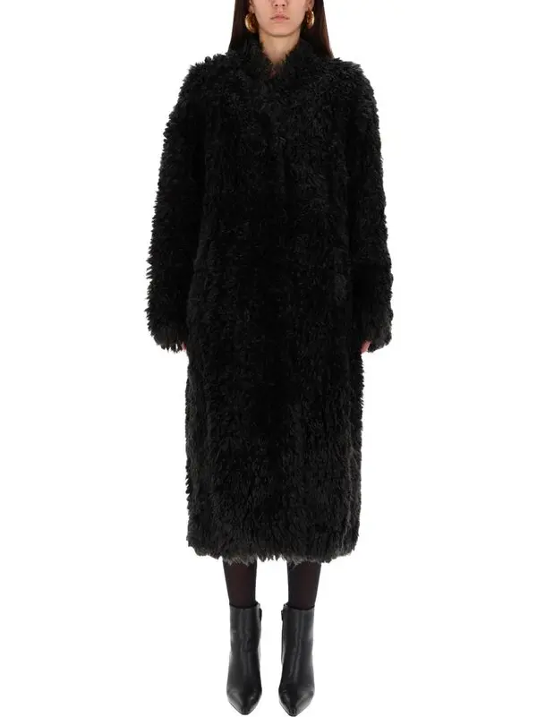 STAND STUDIO Carolina Longline Coat - Black