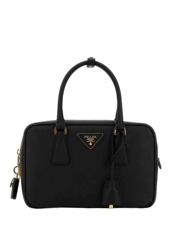 Prada Leather Handbag - Black