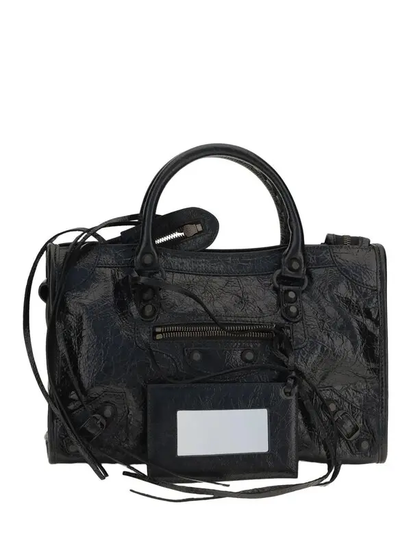 Balenciaga Small Le City Handbag - Black