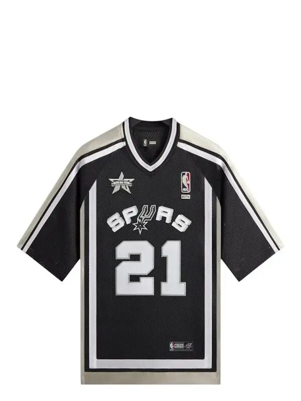 Kith Nba Allstar San Antonio Spurs Leon Jersey - Black