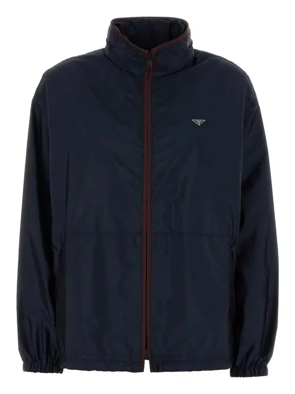 Prada Re-nylon Windbreaker - Blue