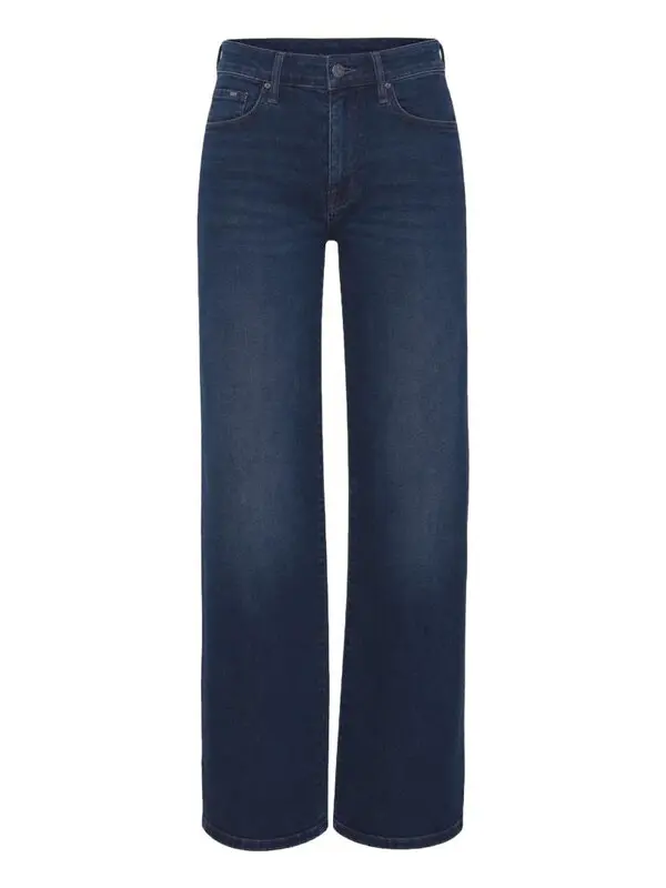 MOTHER The Mid Rise Rambler Denim Jeans - Blue