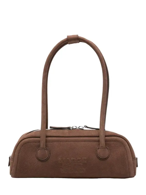 MARGESHERWOOD Zippered Handbag - Brown