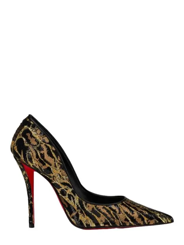 CHRISTIAN LOUBOUTIN Miss Z Ocelot Pumps - Multi-color