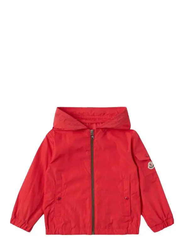 Moncler Hooded Tech Jacket - Red