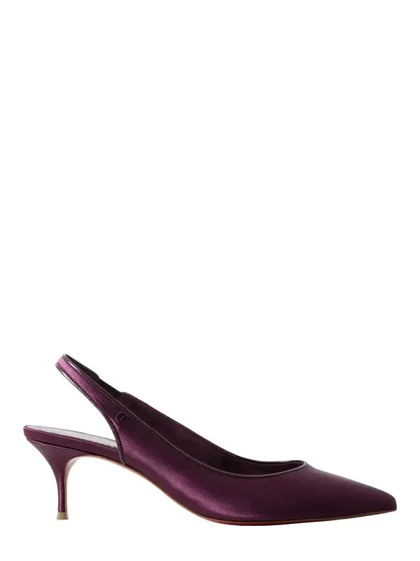 CHRISTIAN LOUBOUTIN Pointed High Heel Sandals - Black
