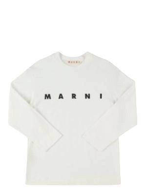 Marni Long Sleeve T-shirt - White