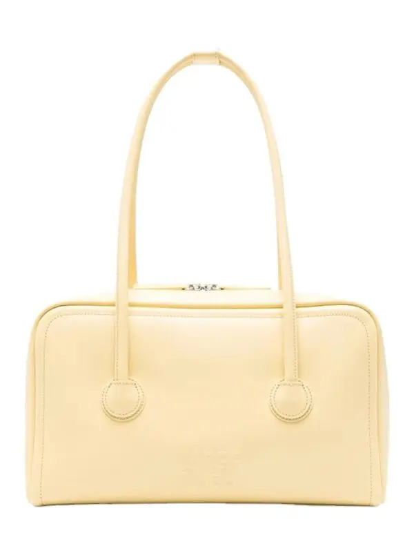 MARGESHERWOOD Zippered Shoulder Bag - Pale Yellow