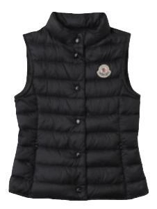 Moncler Packable Nylon Down Vest - Black
