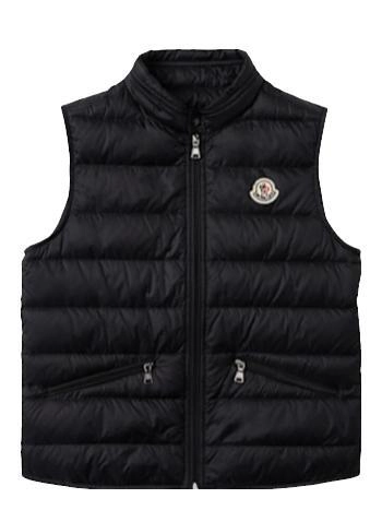 Moncler Gui Nylon Packable Down Vest - Black