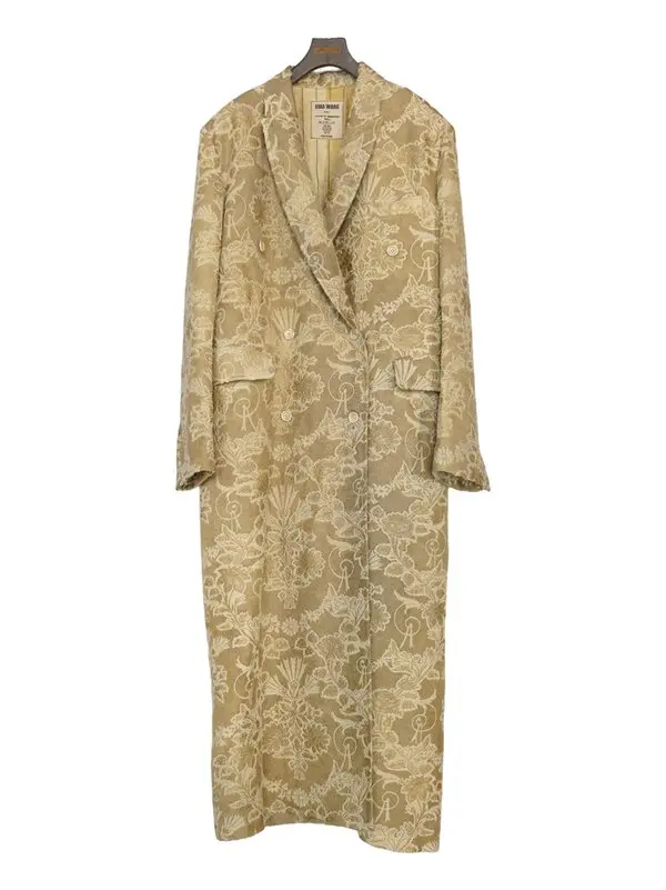 UMA WANG Patterned Jacket - Nude