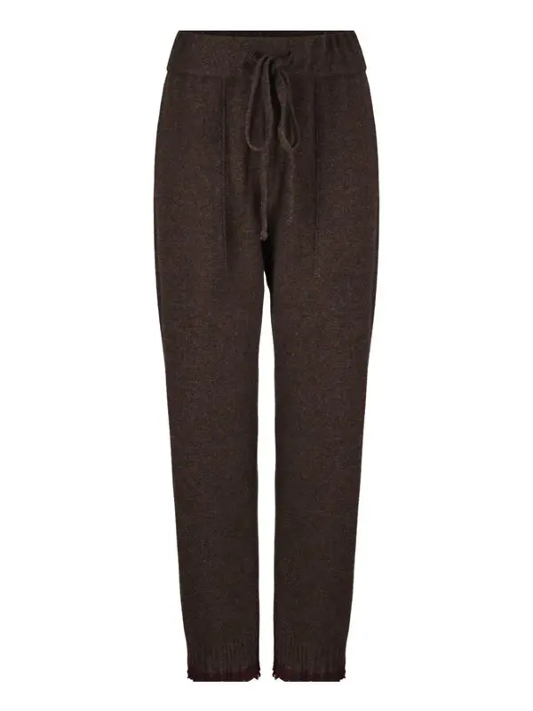 UMA WANG Knit Trousers - Black