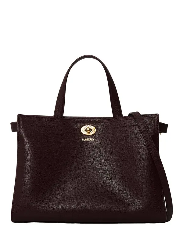Burberry Leather Bag - Black