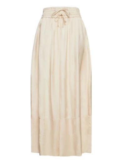 JIL SANDER High-waist Loose Straight-leg Trousers - Nude