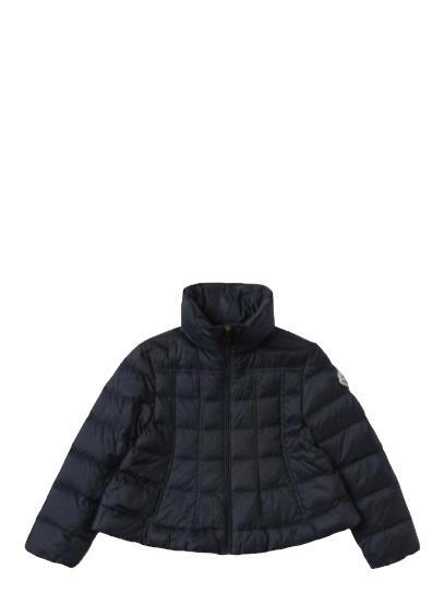 Moncler Square-quilted Nylon Down Jacket - Black