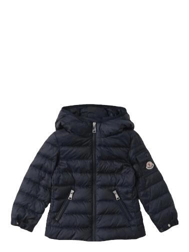 Moncler Hooded Quilted Down Jacket - Black