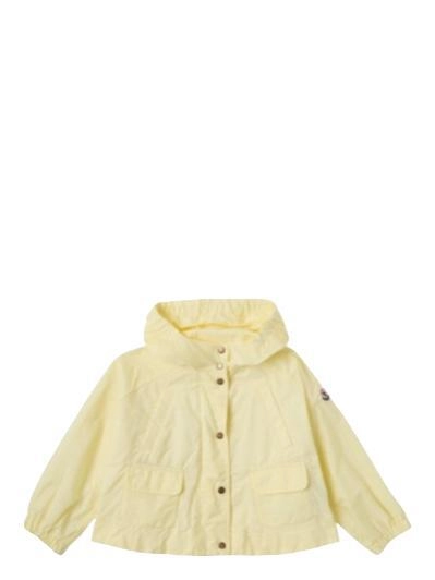 Moncler Hooded Nylon Jacket - Nude