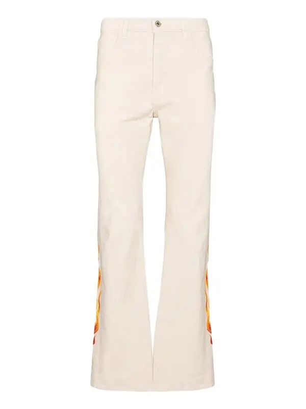 GALLERY DEPT. Flameprint Jeans - No