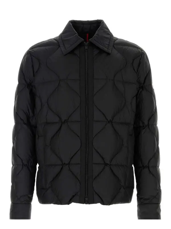 Moncler Long-sleeved Down Jacket - Black