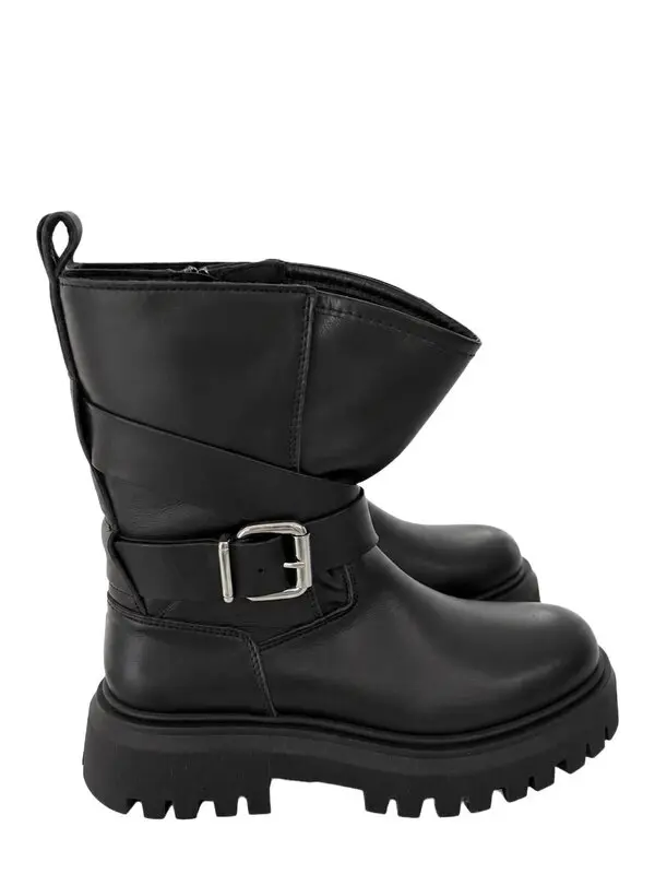 ANDREA MONTELPARE Round-toe Boots - Black