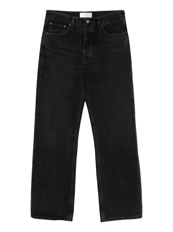 JEANERICA Vega Loose Straight-leg Jeans - Black