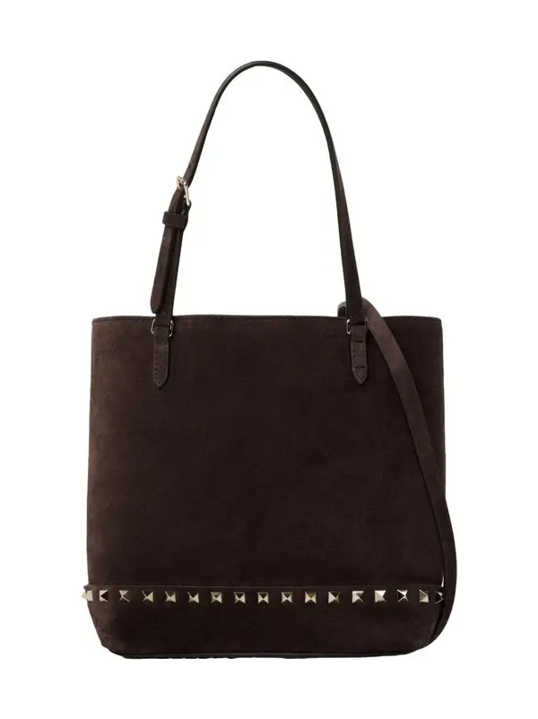 Valentino Garavani Minimalist Suede Bag - Black