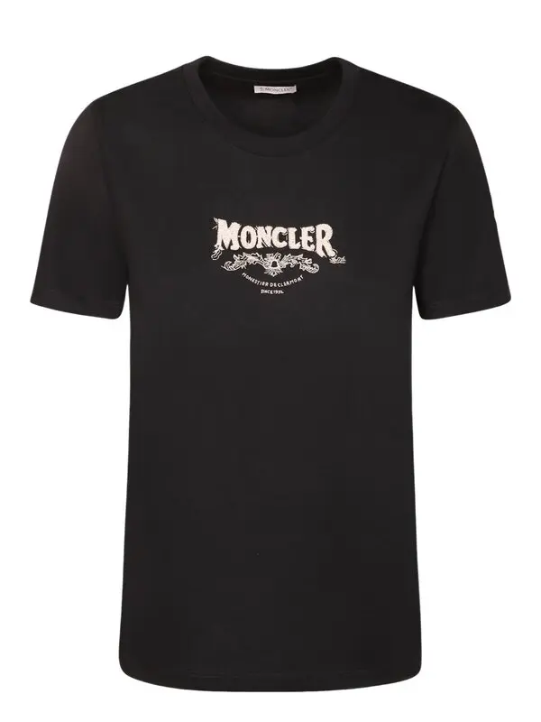 Moncler Short Sleeve T-shirt - Black
