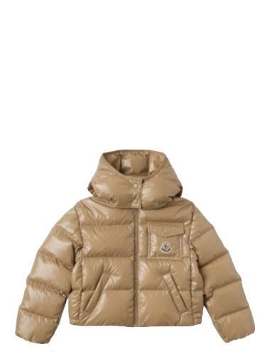 Moncler Nylon Down Jacket - Brown