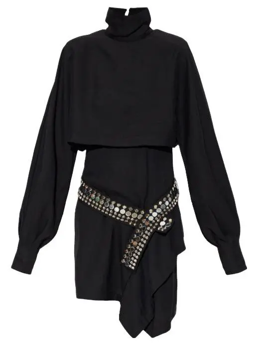 IRO PARIS Long-sleeved Dress - Black
