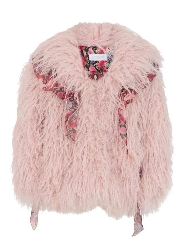 Roberto Cavalli Long-sleeved Jacket - Pink