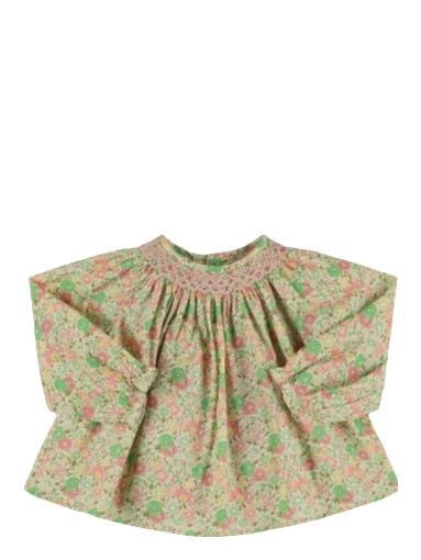 Bonpoint Floral Printed Cotton Shirt - No
