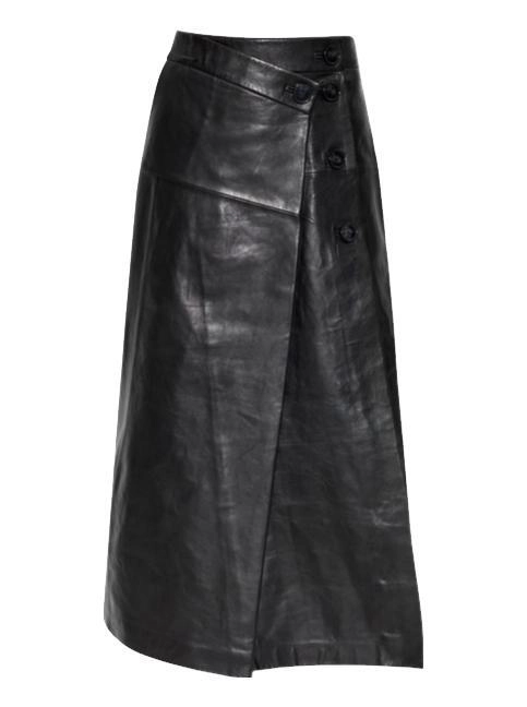 IRO PARIS Wrap Skirt - Black