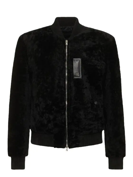 Amiri Rib Collar Casual Jacket - Black