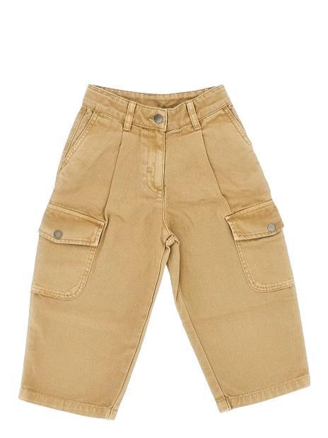Stella McCartney Pleated Cargo Pants - Brown