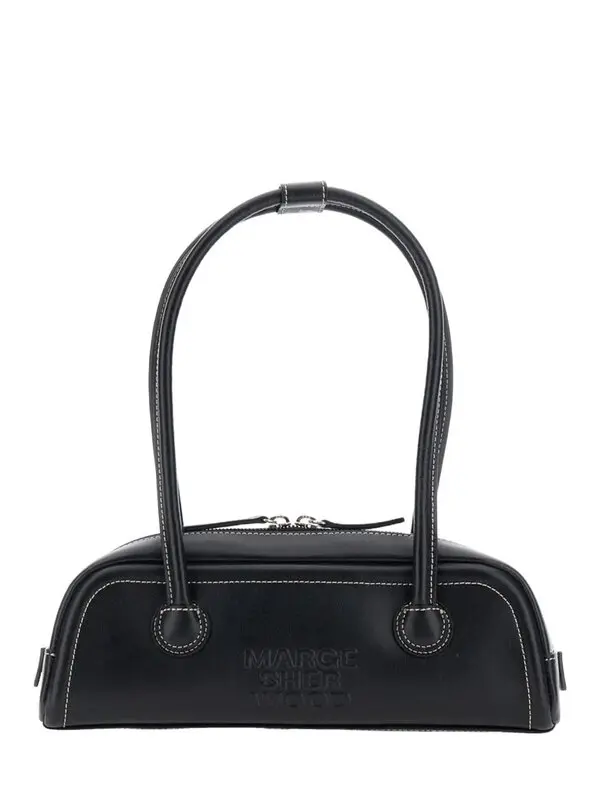 MARGESHERWOOD Soft Boston Mini Shoulder Bag - Black