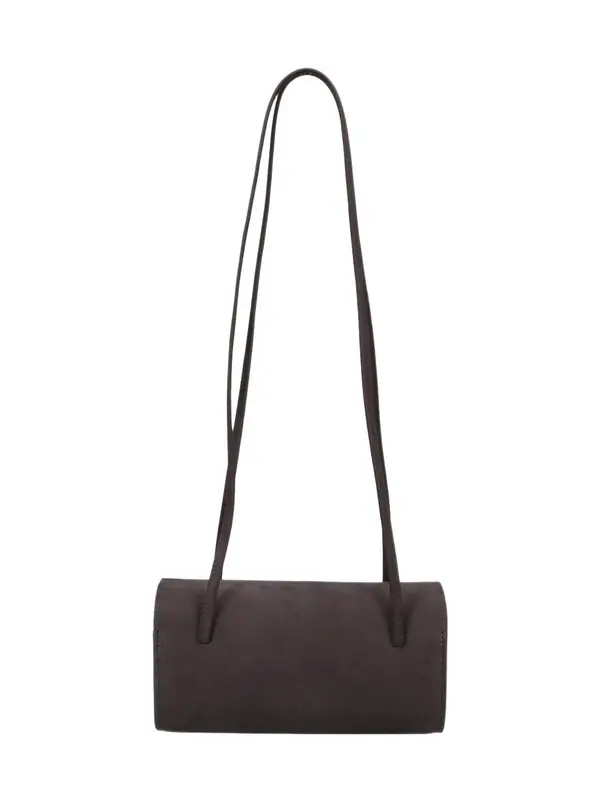 FANE Cylindrical Shoulder Bag - Black
